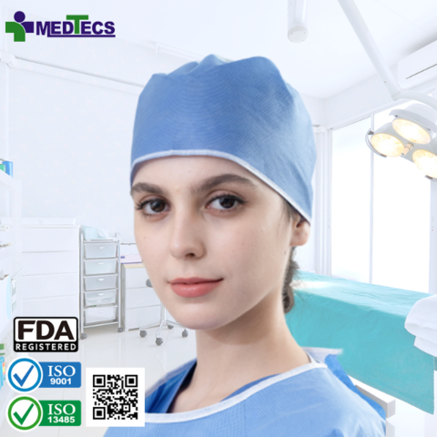 High Class Breathable Plain Plastic Polyester Nurse Disposable Surgical ...