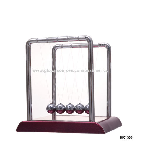 Buy Wholesale China Funny Newton Pendulum Ball Newton's Cradle 5 Silver ...