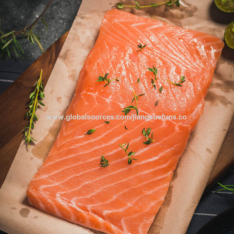 Buy Wholesale China Frozen Roasted Salmon Chunk With Seasonings ...