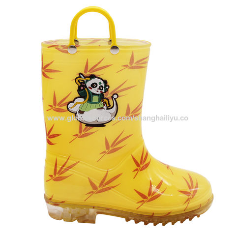 Buy Wholesale China Waterproof Toddler Kids Pvc Rain Boots With Easy On ...