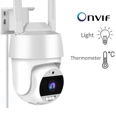 Cctv Camera Onvif With Light Temperature Sensor Security Camera Wifi ...