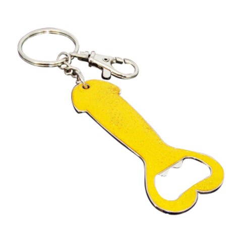Buy Wholesale China Fancy Metal Unique Bottle Opener Keychain, Souvenir ...