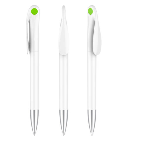 Buy Wholesale China Custom Plastic Black Ballpoint Pen Advertising ...