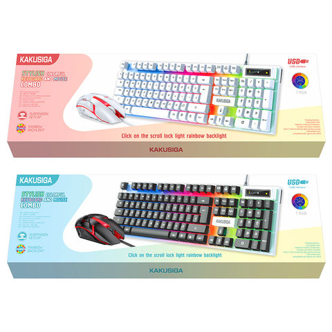 Buy Wholesale China Kakusiga Fashion Colorful Computer Gaming Wired ...