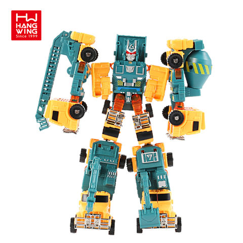 Buy Wholesale China Hw 5 In 1 Transformer Vehicle Truck Toy Dump Truck ...