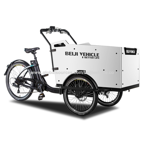 Buy Wholesale China Transport Front Loading Cargo Bicycle Trailer Cargo ...