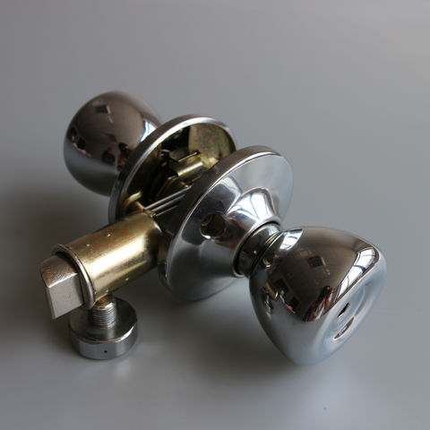 Wholesale Bright Chrome Small Tulip Knob Tubular Privacy Door Lock For Home - Buy China ...