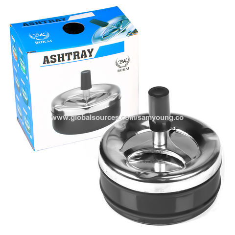 Buy Wholesale China Stainless Steel Ashtray For Cigarettes Portable ...