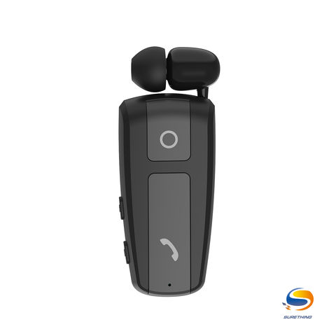 Buy Wholesale China Newest Retractable Bluetooth Headphones,collar Clip ...