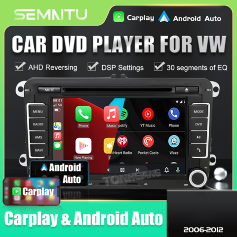 Buy China Wholesale 2 Din 7" Car Dvd Player Radio Stereo Carplay ...