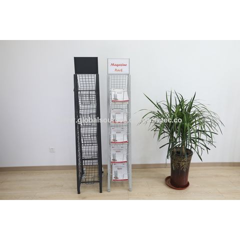 Buy Wholesale China Magazine Display Metal Rack 5 Layers With ...