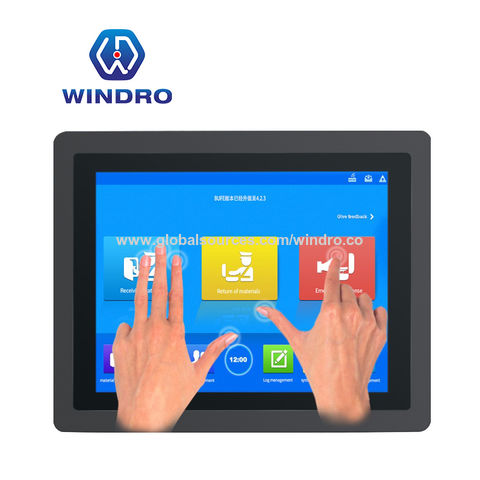 Factory Direct High Quality China Wholesale Windro 17 Inch All In One Wall Mounted Industrial ...