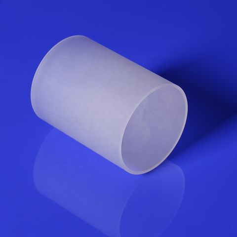 Buy Wholesale China Frosted Quartz Glass Tube Fused Silica Glass For ...