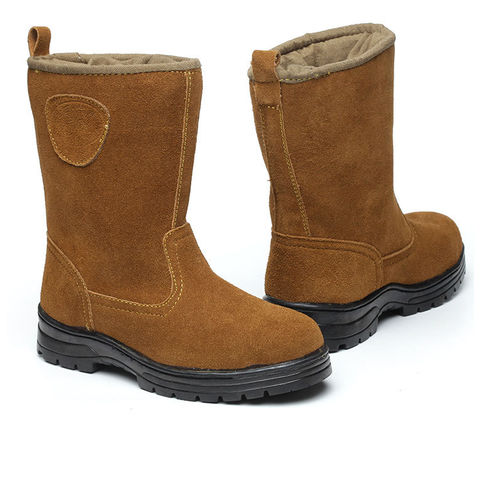 Buy Wholesale China Wholesale High-top Industrial Safety Boots Anti-hit ...
