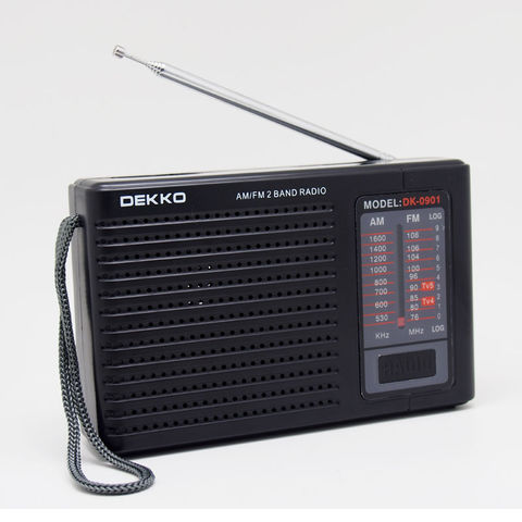 Bulk Buy China Wholesale Am Fm Tv Portable Radio 2xr20 Battery Dk-0901 ...