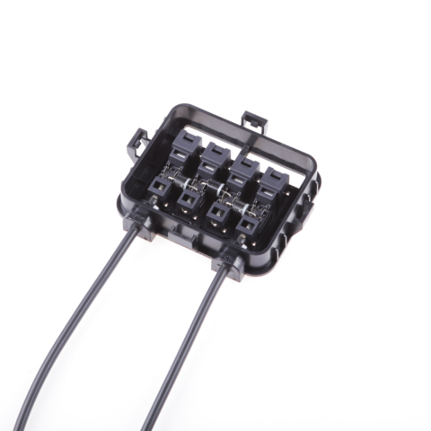 Buy Wholesale China Solar Junction Box With 4 Rails ,3 Diodes, For ...