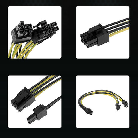 Buy Wholesale China Pci-express Pcie 6pin To Dual 8pin Graphics Card ...