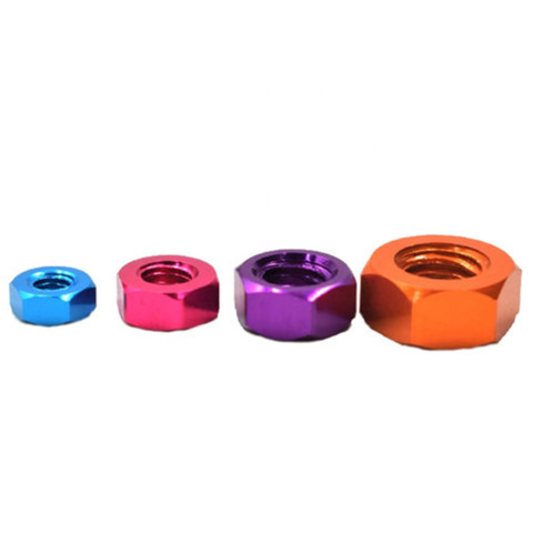 Buy Wholesale China Bolt Nuts Colourful Aluminum Alloy Hexagonal Hex ...