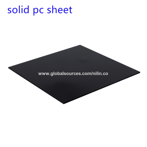 Buy Wholesale China Sabic Lexan 1.1mm 3mm 4mm Plastic Black Pc ...