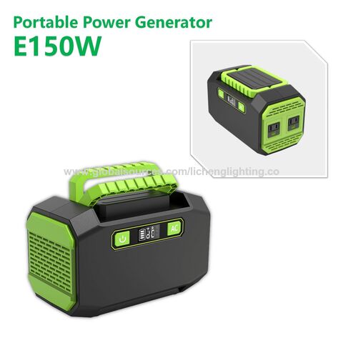 Buy Wholesale China 150w Portable Power Generator Portable Power ...