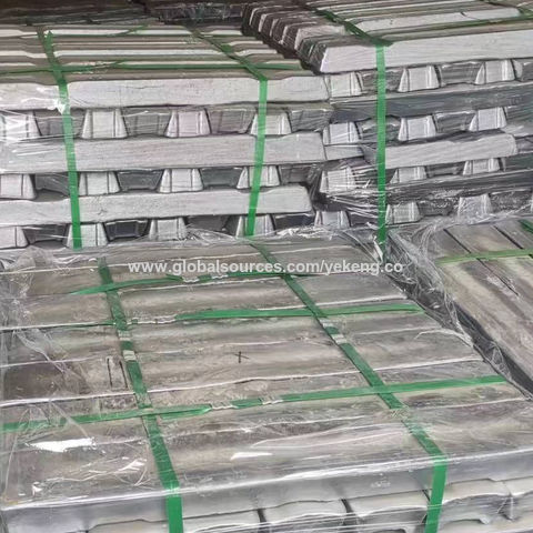 Buy Wholesale China Pure Zinc Ingot Zn99.995% Electrolytic Zinc 0#1 ...