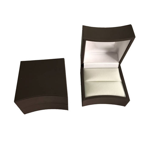 Buy Wholesale China Rainbow Shape Ring Box Plastic Jewelry Packaging ...