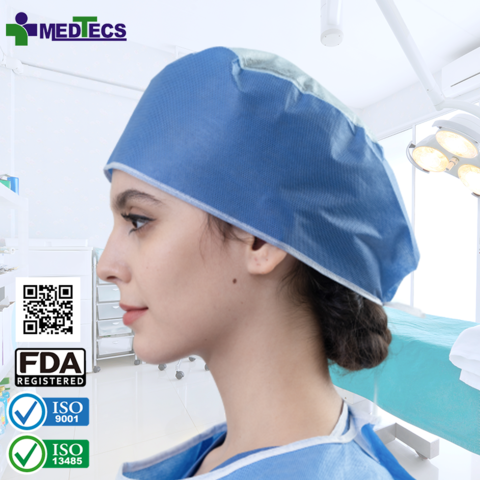 Fda Approve Lightweight Comfortable Nurse Scrub Hats Nonwoven Cap ...