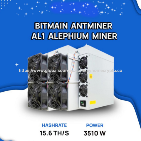 High Profit Alph Coin Al1 Pro 16.6th Bitmain Antminer Al1 15.6th 3510w ...