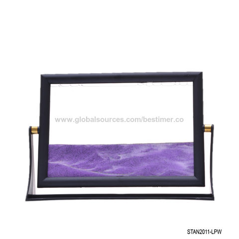 Bulk Buy China Wholesale Wholesale Moving Sand Art Picture Round Glass ...
