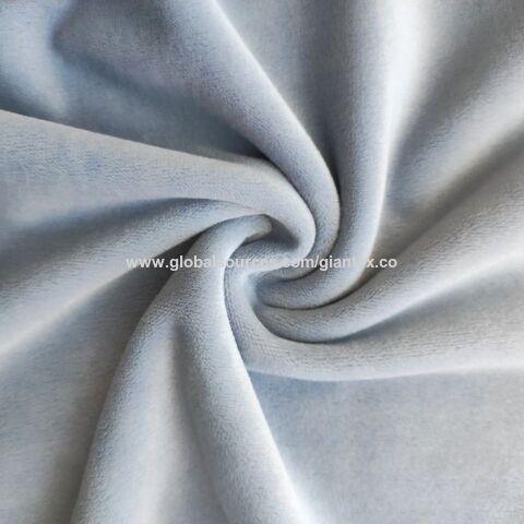 Buy Wholesale China 100% Polyester Super Soft Velour Fabric Super Soft ...
