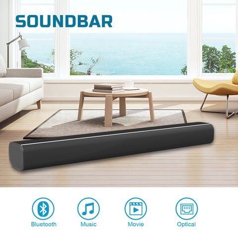 Sound Bars For Tv, 40w Tv Sound Bar With 3d Surround Sound System, Deep ...