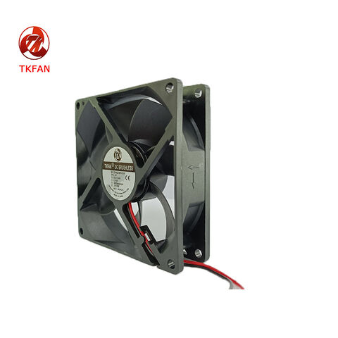 Da9225vh48b 92x92x25mm Dc Brushless Fan 12v 24v 48v 5000rpm 96.9cfm 15.7mmh2o, 92x92x25mm, Air ...