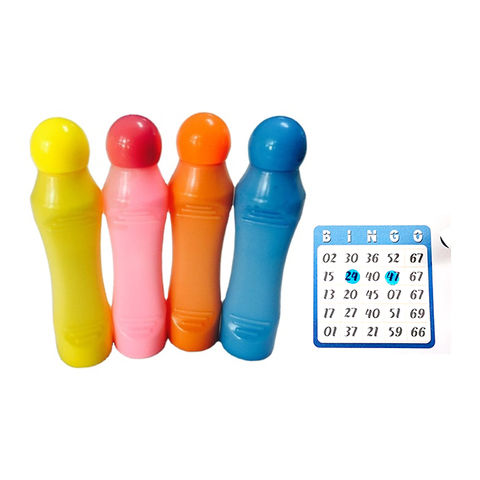 Buy Wholesale China Bingo Dauber 1.5oz Ink With 18mm Sponge Nib Fabric ...