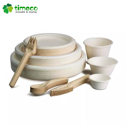 Buy Wholesale China Disposable Dinnerware Set Biodegradable Dinnerware ...