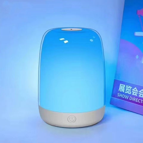 Morden 3d Led Table Lamp Rgb Touch Sensor Bedside Small Night Light Usb ...