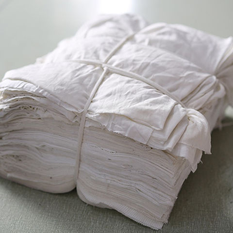 New Mixed White Wipe Machine Cloth Knitted Rag Pure Cotton White Cloth ...