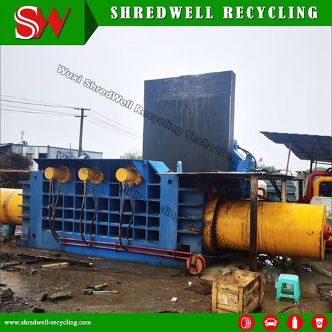 Buy Wholesale China Horizontal Waste Hydraulic Steel Material Scrap ...