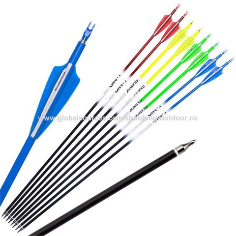 Buy Wholesale China 7.8mm 12-pack Multi Color Mixed Carbon Arrow & Bow ...