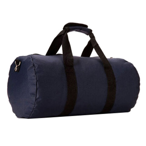 Round Shape Travel Duffle Bag With Shoulder Strap, Sized 16"*9 ...