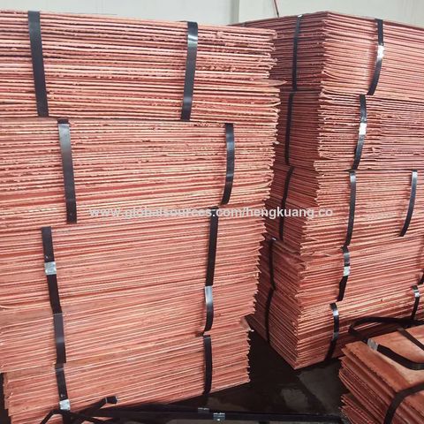 Buy Wholesale China Industrial Metal Copper Cathode,high Purity Copper ...
