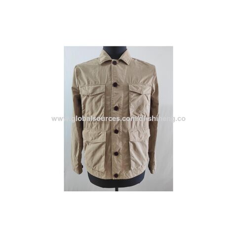 Buy Wholesale China Men's Casual Jacket With Rib ,high Quality Coat,oem ...