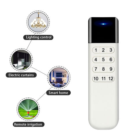 Buy Wholesale China Rf Remote Control Dc2.8-3.5v 12 Buttons Smart Home ...