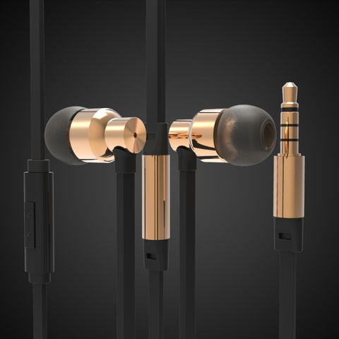 Buy Wholesale China Wired Earphone Metal Earphone With High Quality ...