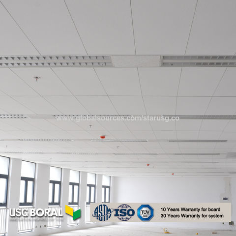 Buy Wholesale China Usg Boral Manufacturer 19mm Mars Climaplus Ceiling ...