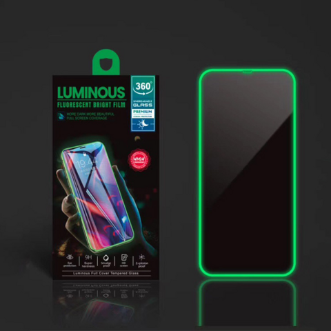Buy Wholesale China Glowing In Dark Mobile Tempered Glass Luminous ...
