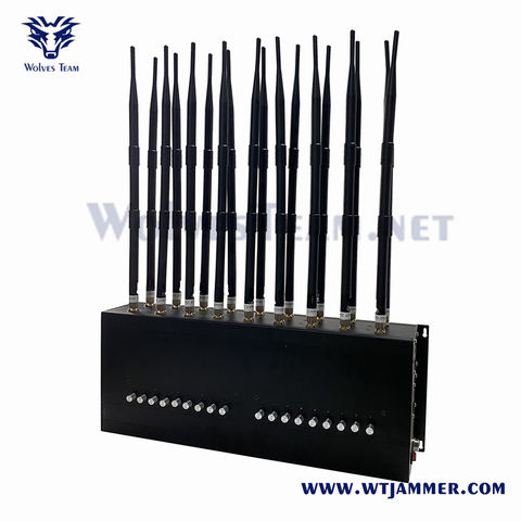 Buy China Wholesale 18 Bands 5g Jammer Gps Gsm 3g 4g 5g All Cell Phone Signal Jammer With Built ...