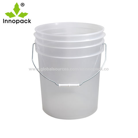 Buy Wholesale China 20l Clear Plastic Pails Car Detailing Buckets, 20kg ...