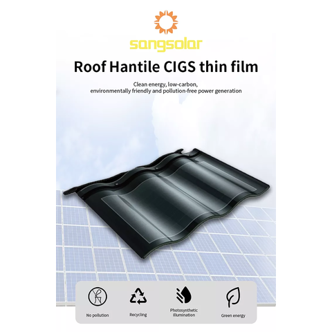 Buy Wholesale China Hanergy Solar Panel Tile Decking Hantile 30w Cigs ...