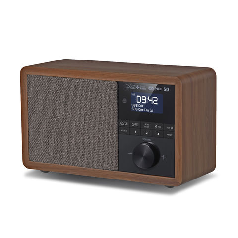 Buy Wholesale China Retro Dab/dab+ Fm Digital Radio Wooden Alarm Clock ...