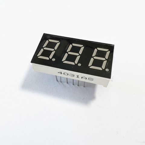 Buy Wholesale China Three Digit 7 Segment Led Display 0.4inch Numeric ...
